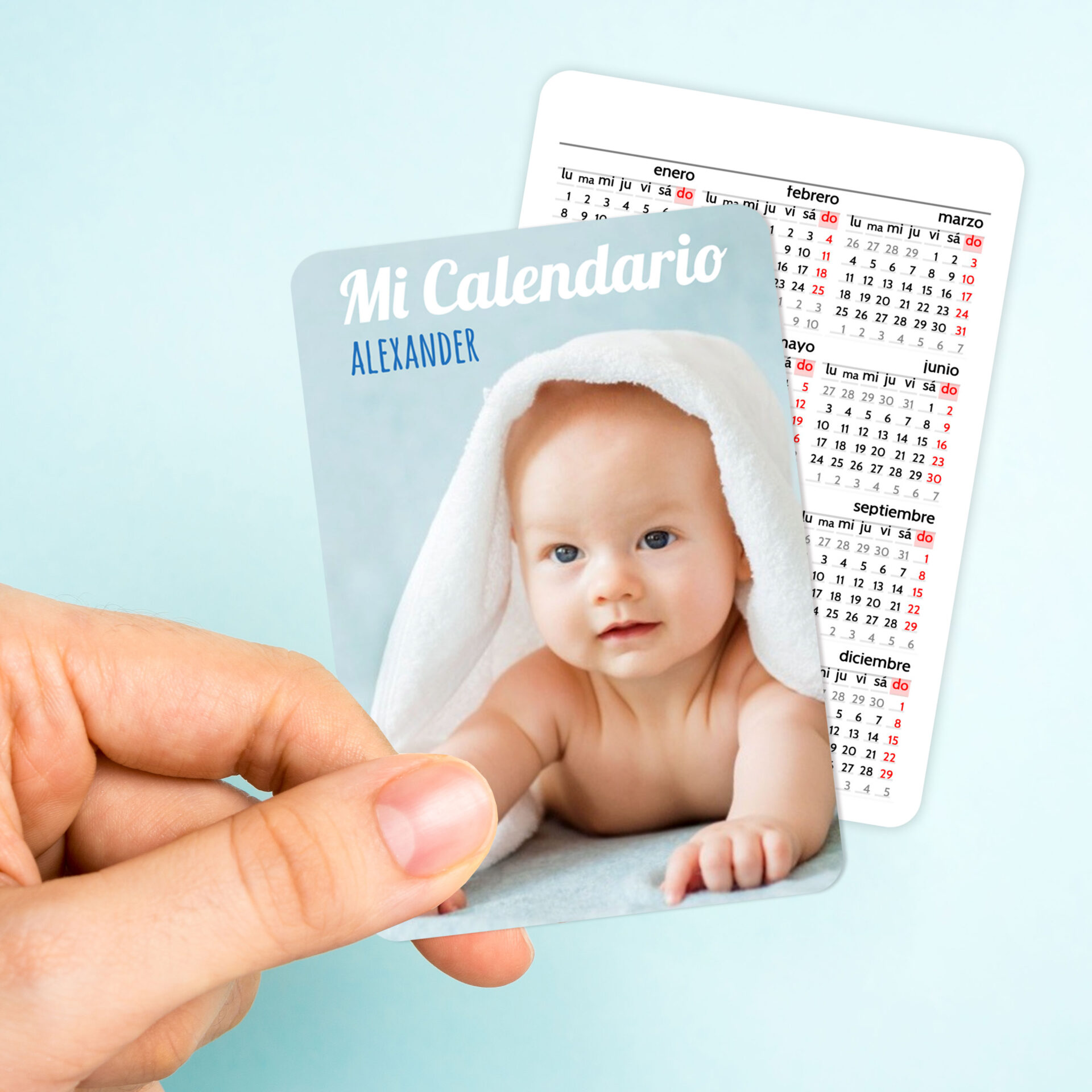 Calendario de bolsillo Personalizado | i-moments
