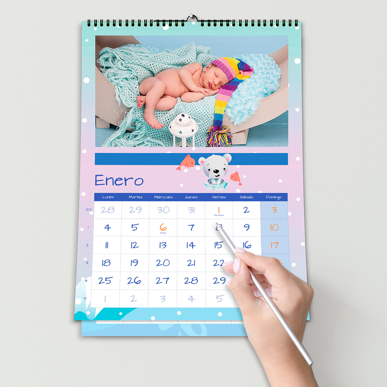 Calendarios personalizados de Pared | i-moments
