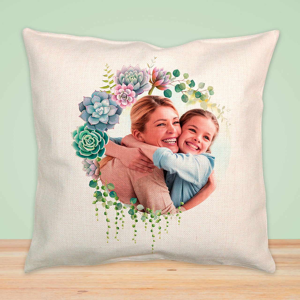 Personalized Linen Cushion | i-moments
